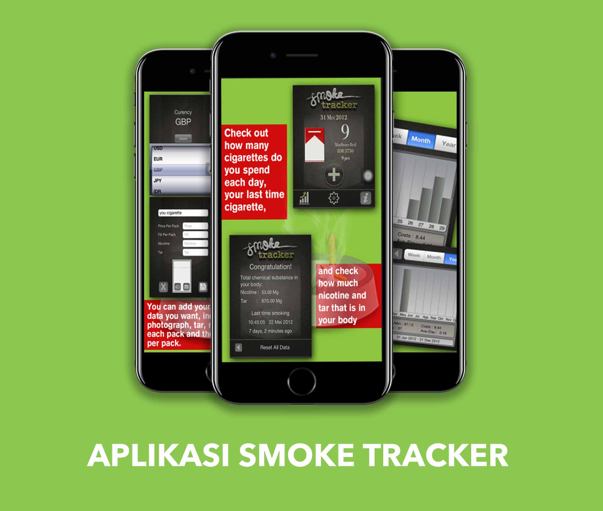Aplikasi Smoke Tracker - Mobile App Developer Indonesia - Jasa ...
