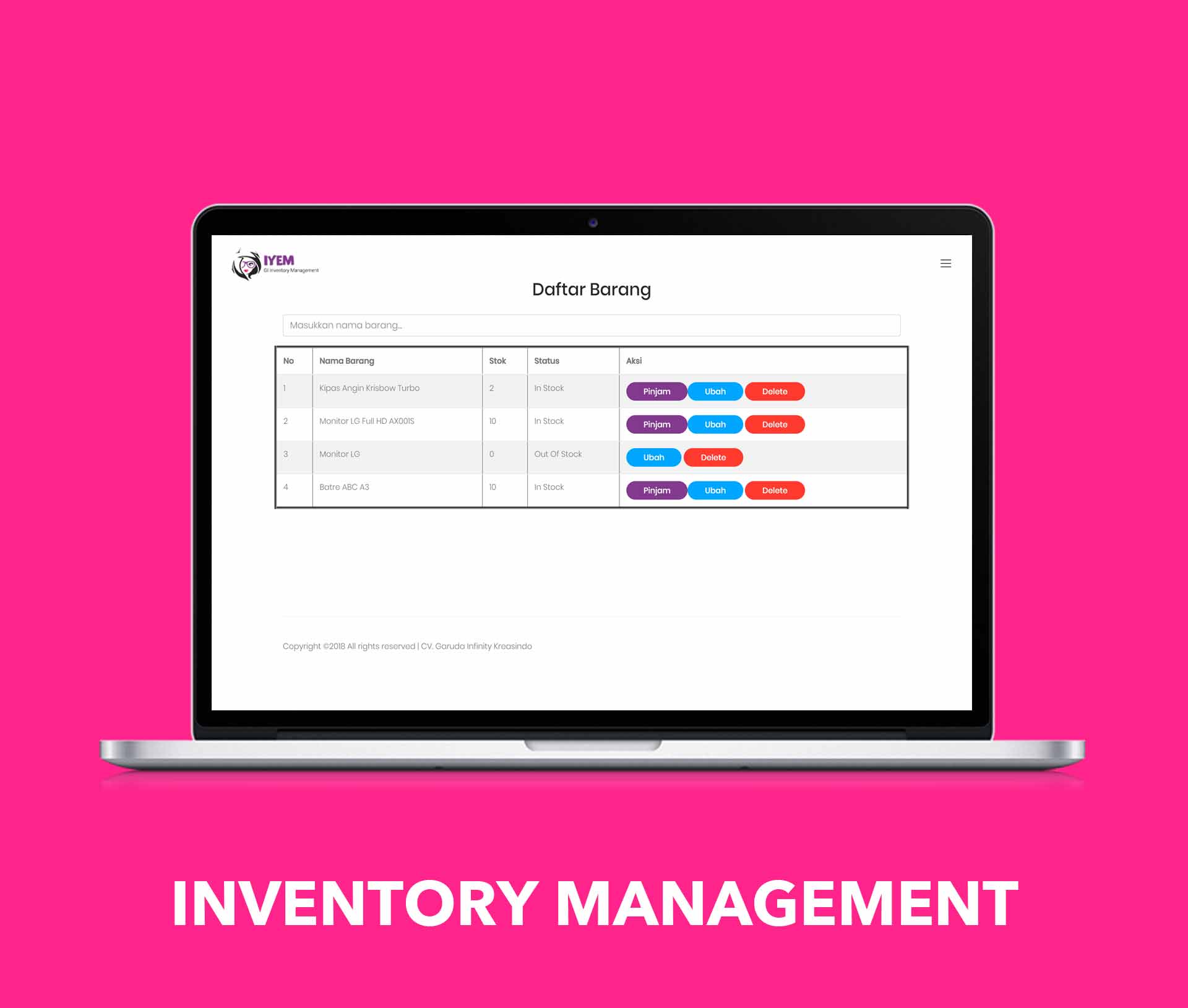 Aplikasi Inventory Management - Mobile App Developer Indonesia - Jasa ...