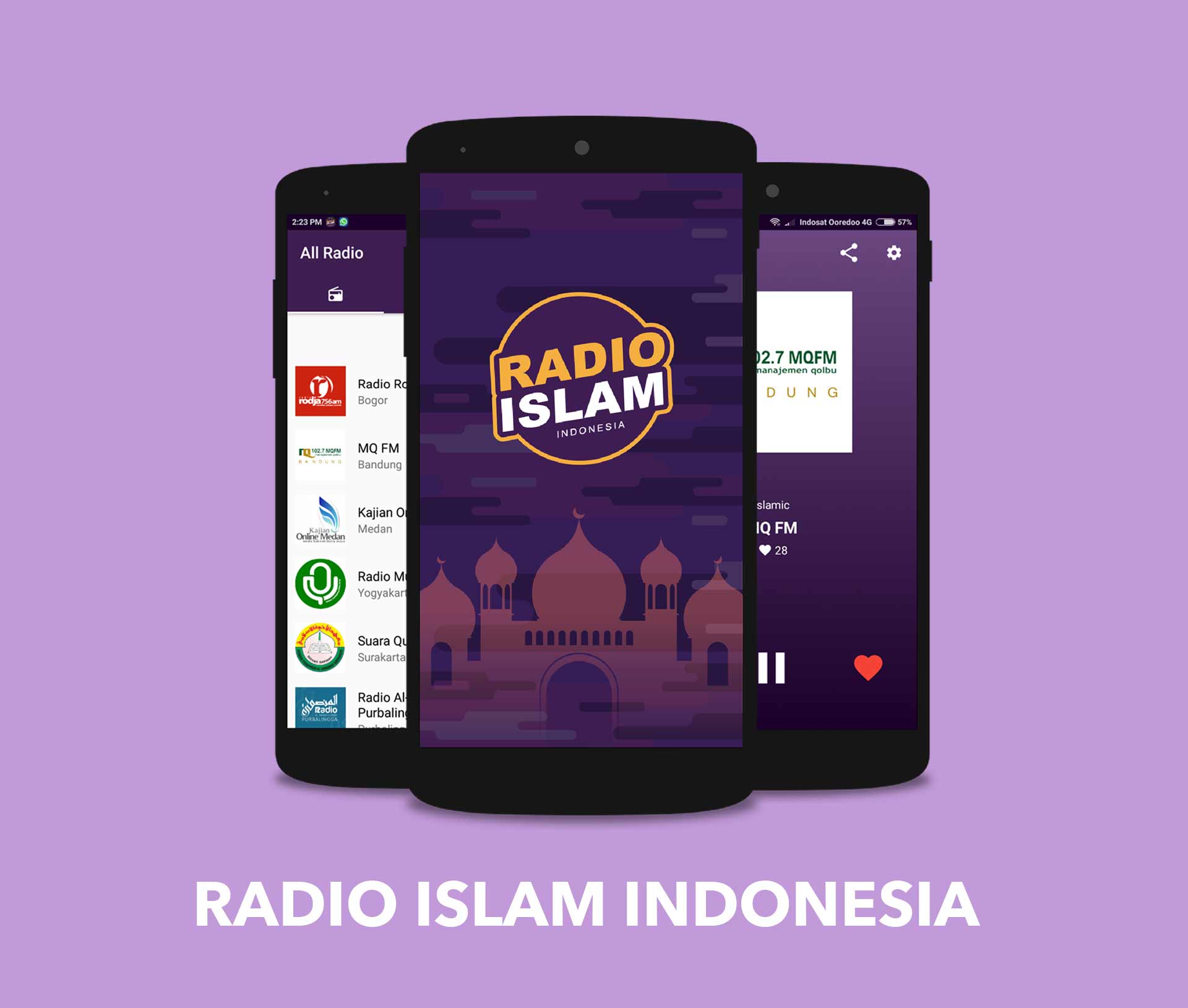 Aplikasi Radio Islam Streaming Indonesia - Mobile App Developer ...